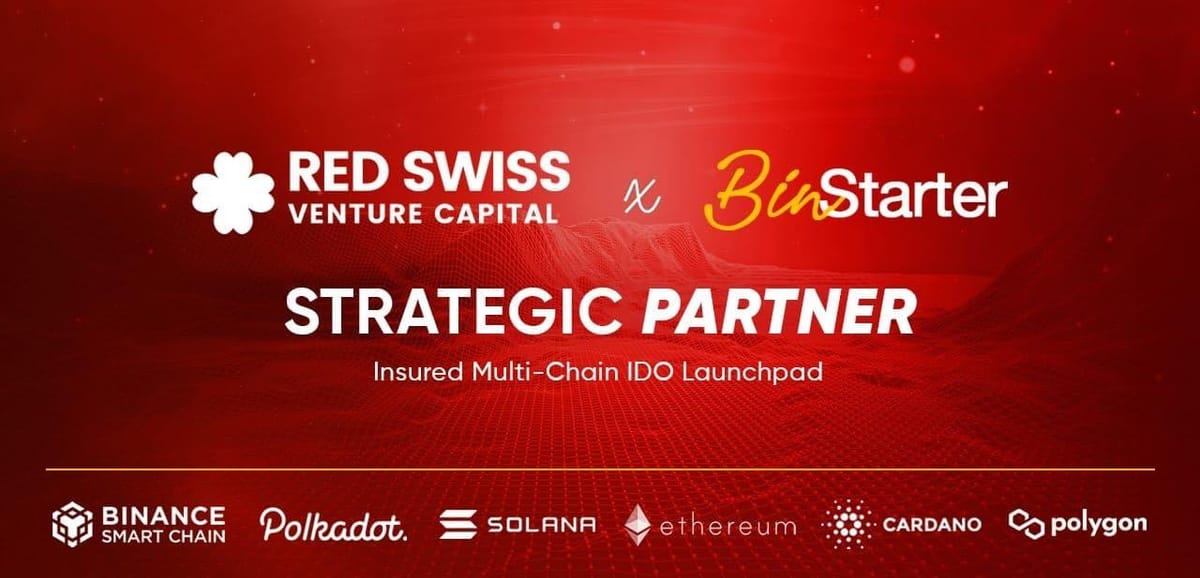 BinStarter Partners with Red Swiss VC
