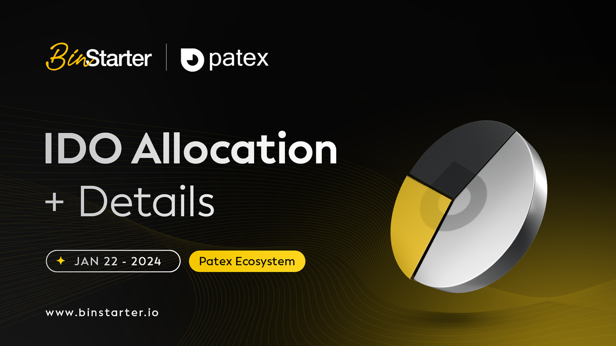 Patex IDO Allocations + Details