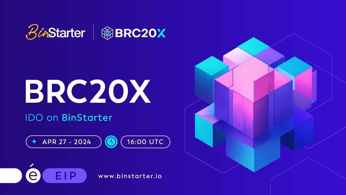 BinStarter Hosts the Revolutionary BRC20X IDO