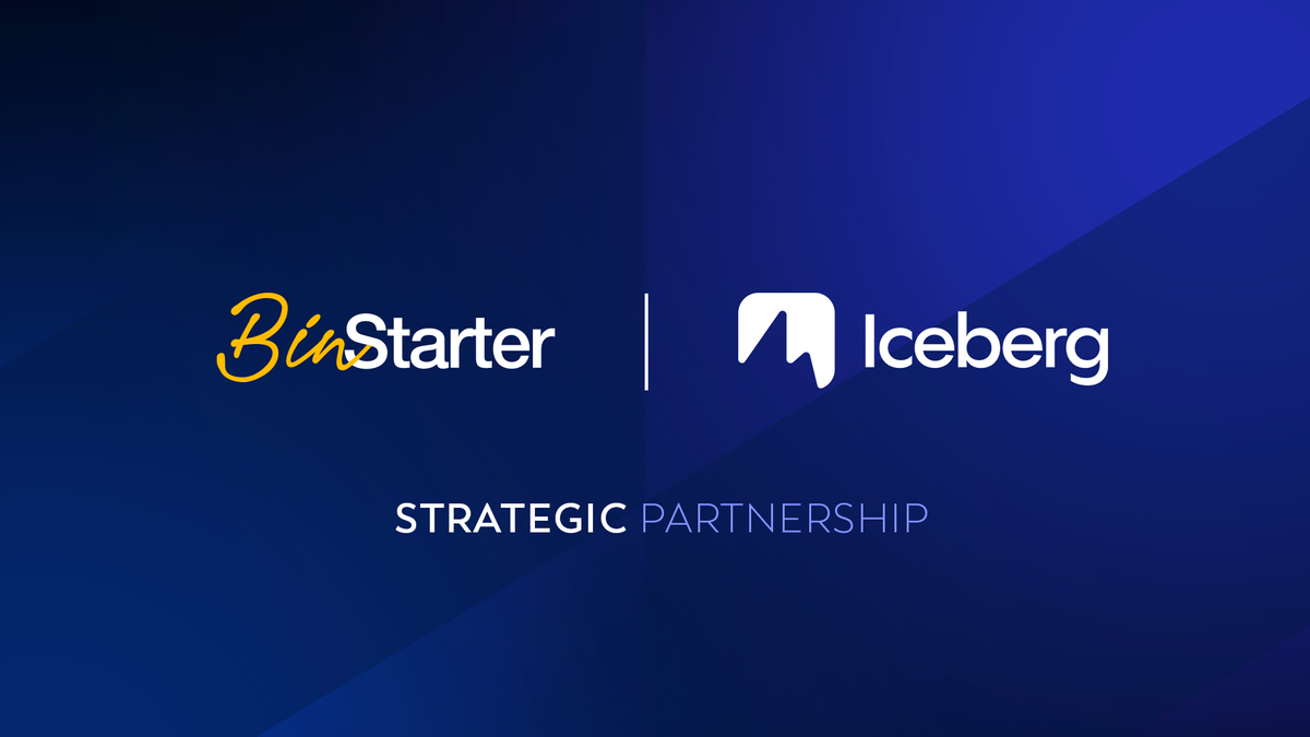 BinStarter x Iceberg: A Strategic Partnership to Revolutionize Web3 Workflows!